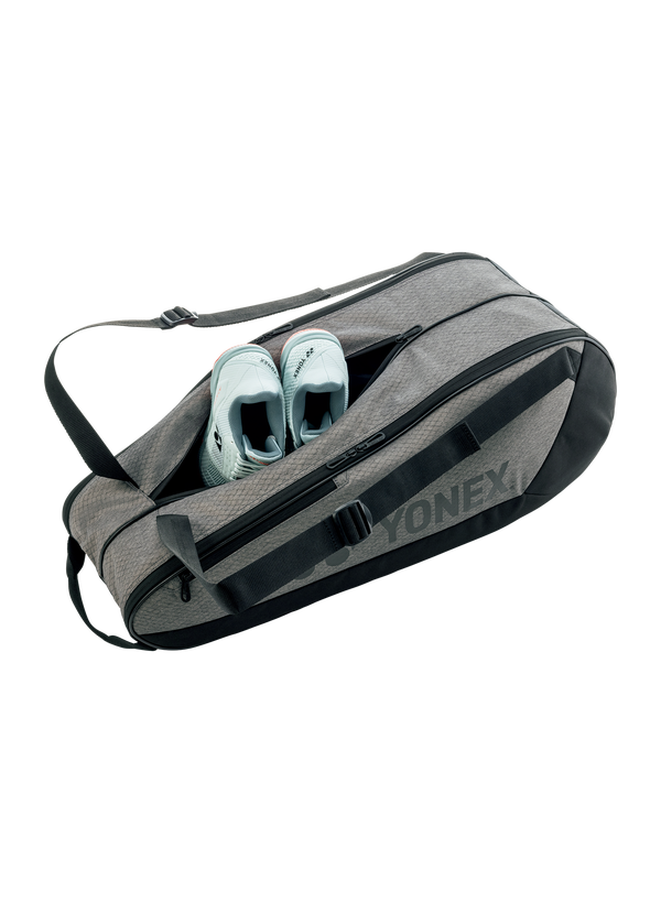Yonex 2025 Team 3-Pack Racquet Bag [Gray/Black] – Pro Racket Sports