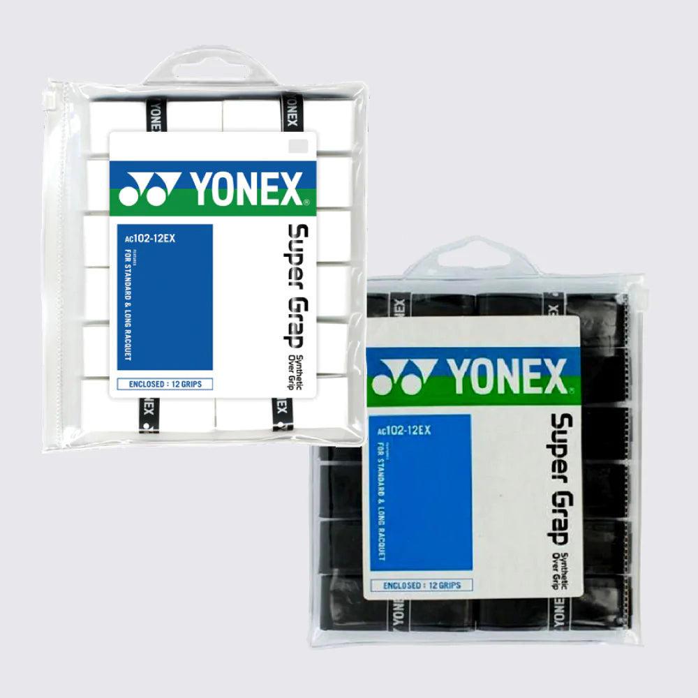 Yonex AC102EX 12-Pack Wet Super Grap – Pro Racket Sports
