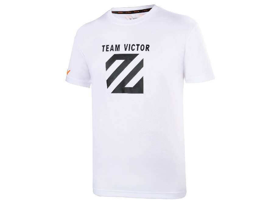 VICTOR x LZJ T-LZJ301 A T-Shirt [White] – Pro Racket Sports