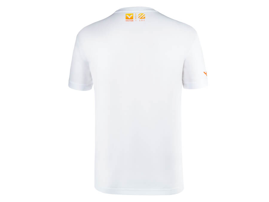 VICTOR x LZJ T-LZJ301 A T-Shirt [White] – Pro Racket Sports