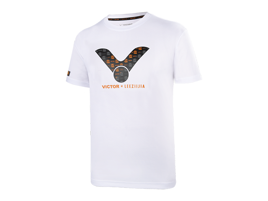 VICTOR x LZJ T-LZJ302 A T-Shirt [White] – Pro Racket Sports