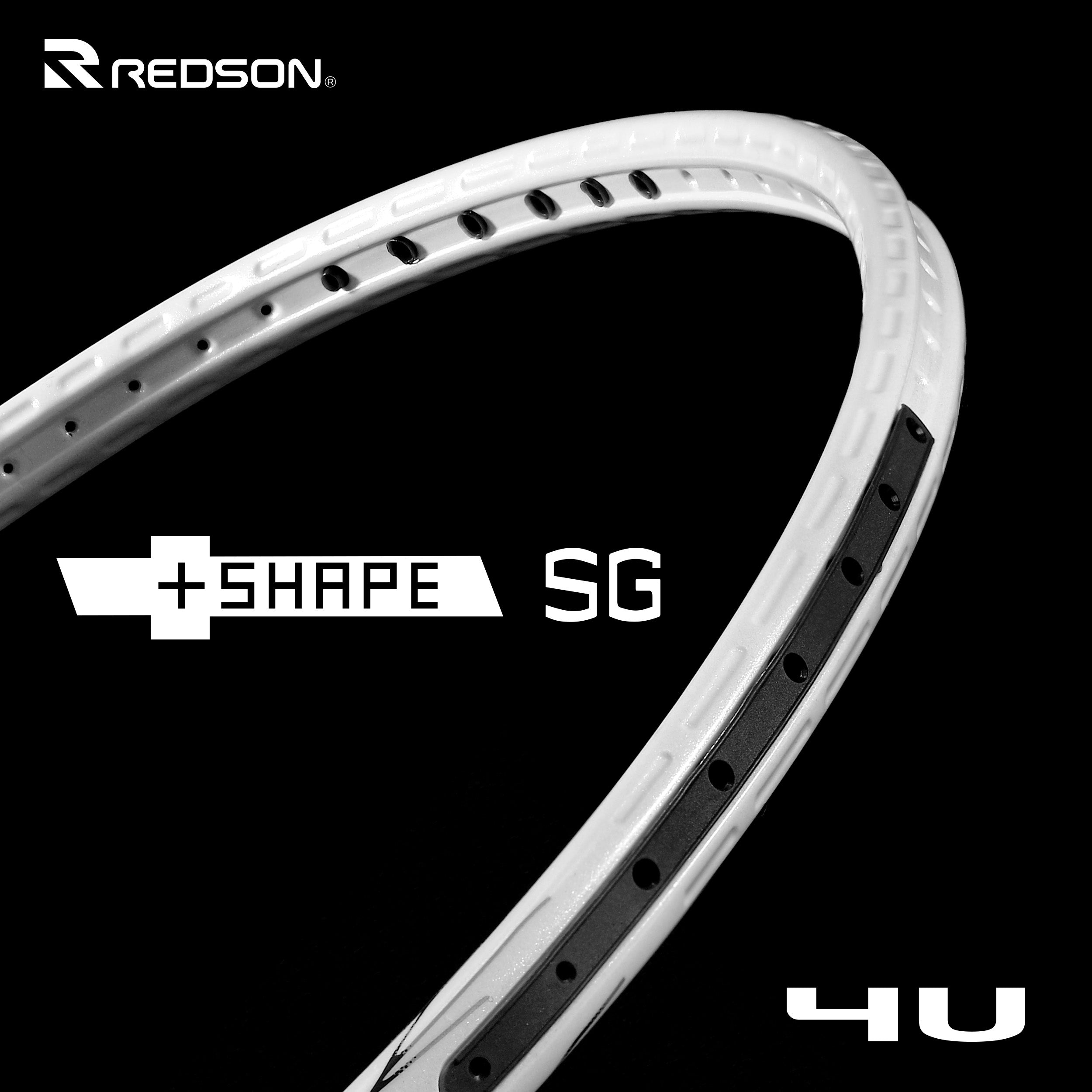 Redson Shape SG Badminton Racket [White] – Pro Racket Sports